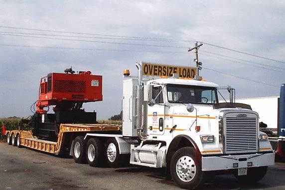 UP Freightliner With Track Equipment